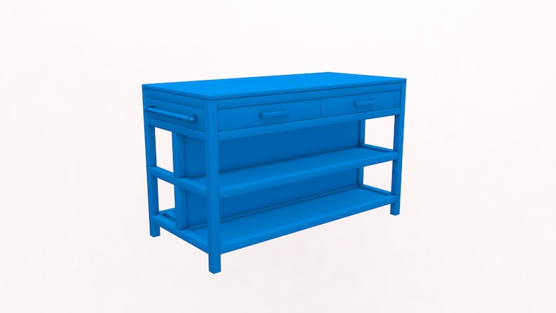Kitchen Island Stl File / Printable Stl File for 3d Kitchen - Etsy
