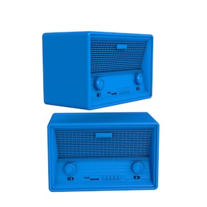 Vintage Radio Stl File / Vintage Radio Printers / Radio Stl File - Etsy