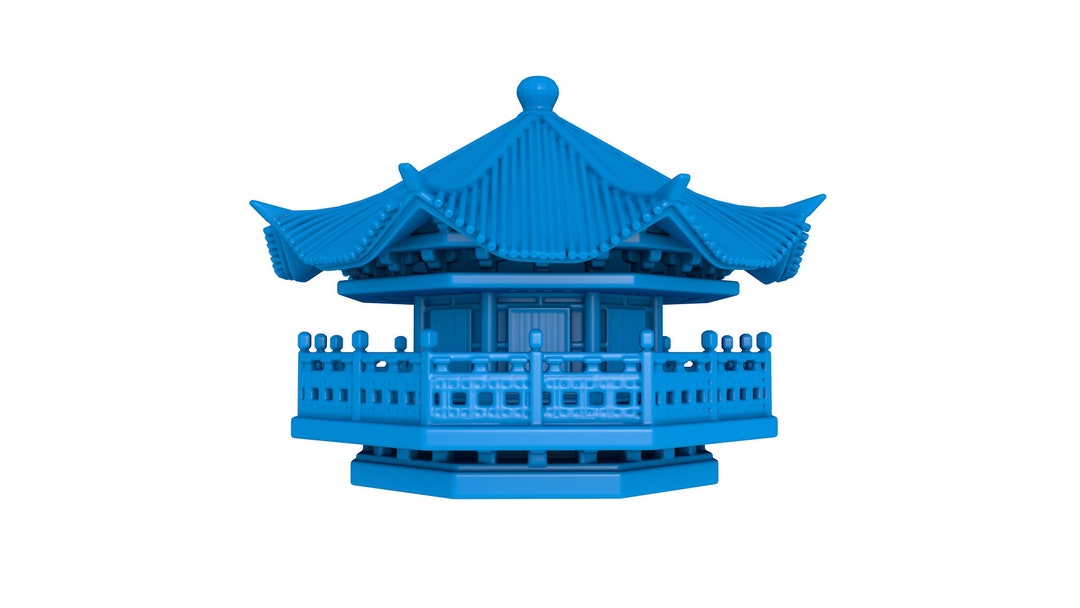 Chinese Pagoda Stl File / Printable Stl File for 3d Printers, Home ...