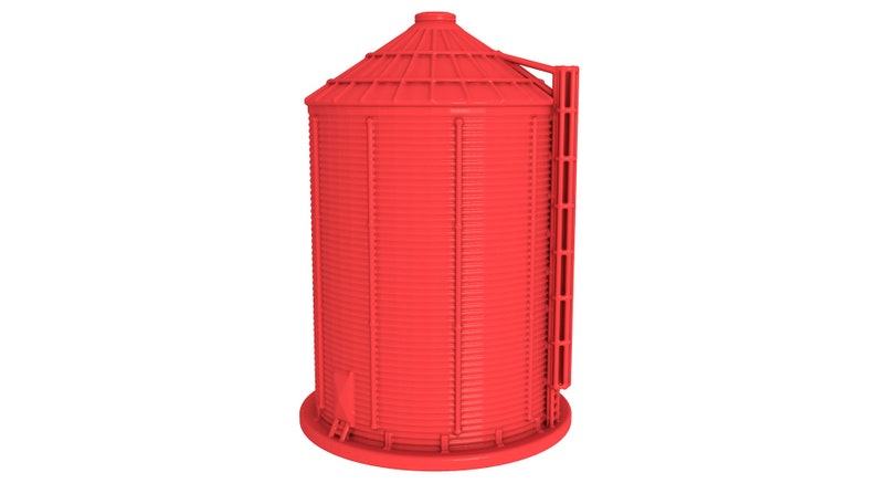 Grain Silo Stl File / Printable Stl File for 3d Printers Home | Etsy