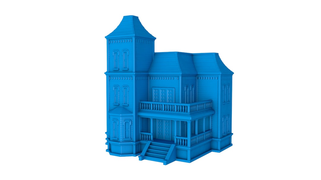 House Victorian Stl File / Printable Stl File Foprinters,building Stl ...