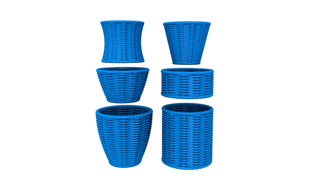 Straw Basket Handle File / Printable Rock Stl File for 3d Printers ...