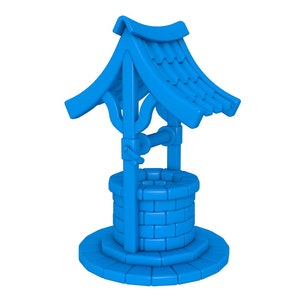 Stylized Wishing Well Stl File / Printable Stl File for 3d Printers ...