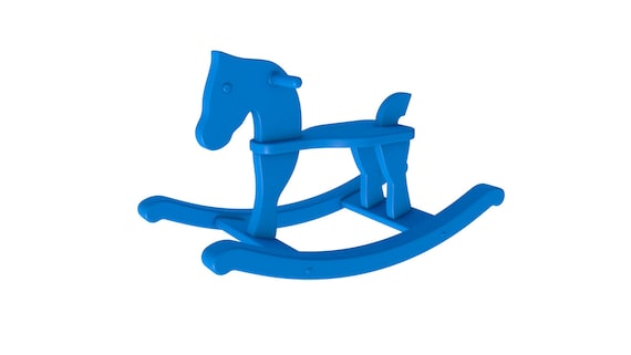 Rocking Horse Stl File / Printable Stl File for 3d Printers - Etsy