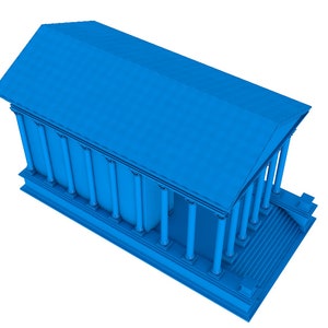 Ancient Greek Temple Stl File / Printable Mintastl File for 3d, House ...