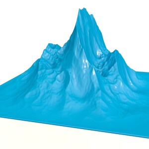 Mountain Stl File / Mountain File for 3d Printers, - Etsy