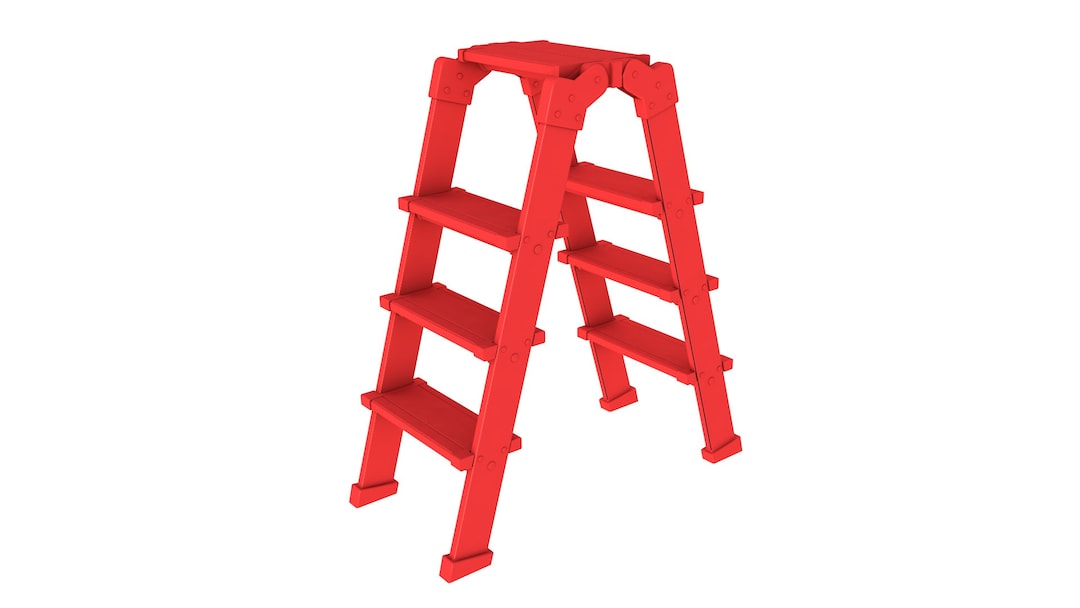 Step Ladder Stl File / Printable Stl File Foprinters, Step Ladder ...