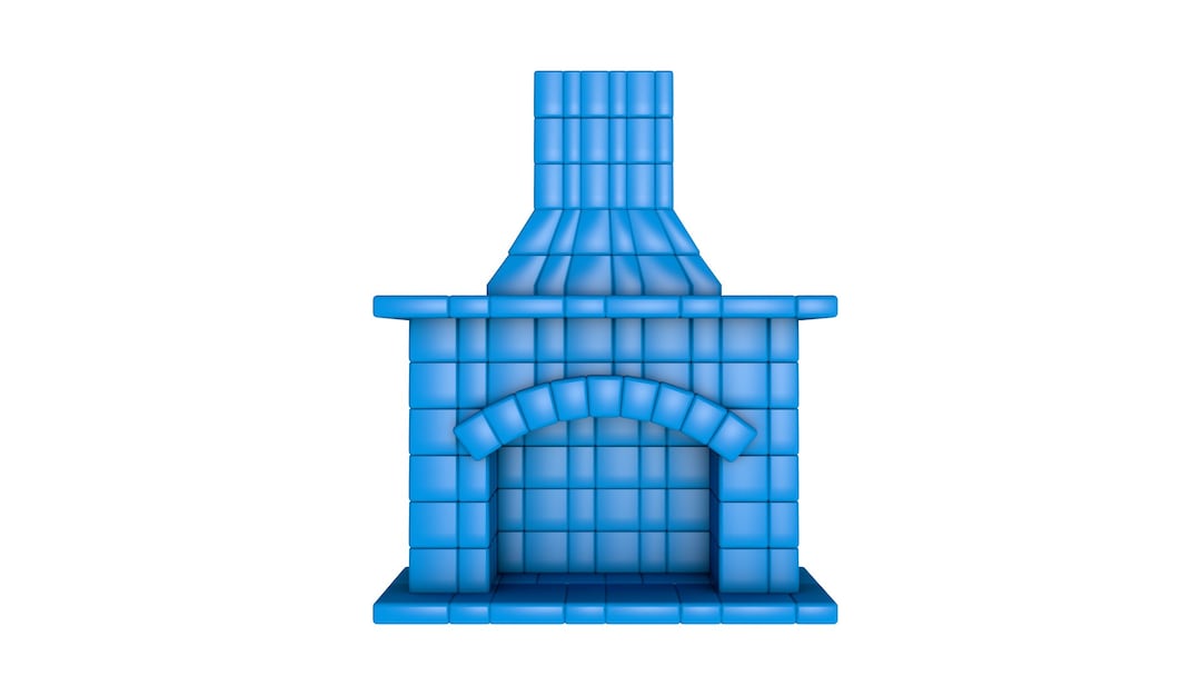 Fireplace Stl File / Printable Stl File for 3d Printers, Home ...