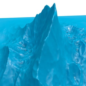 Mountain Stl File / Mountain File for 3d Printers, - Etsy