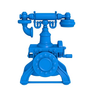 Retro Telephone Stl File / Rotary Phones Printers / Upright Telephone ...