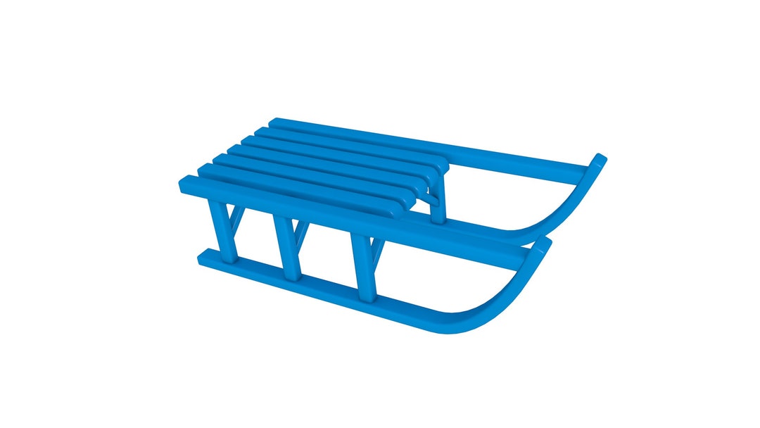 Snow Sled Stl File / Printable Stl File for 3d Printers, Home ...