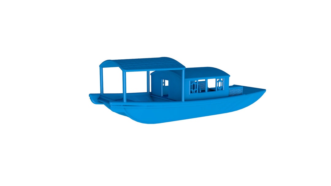 Passenger Boat Stl File / Printable Stl File for 3d Printers, Home ...