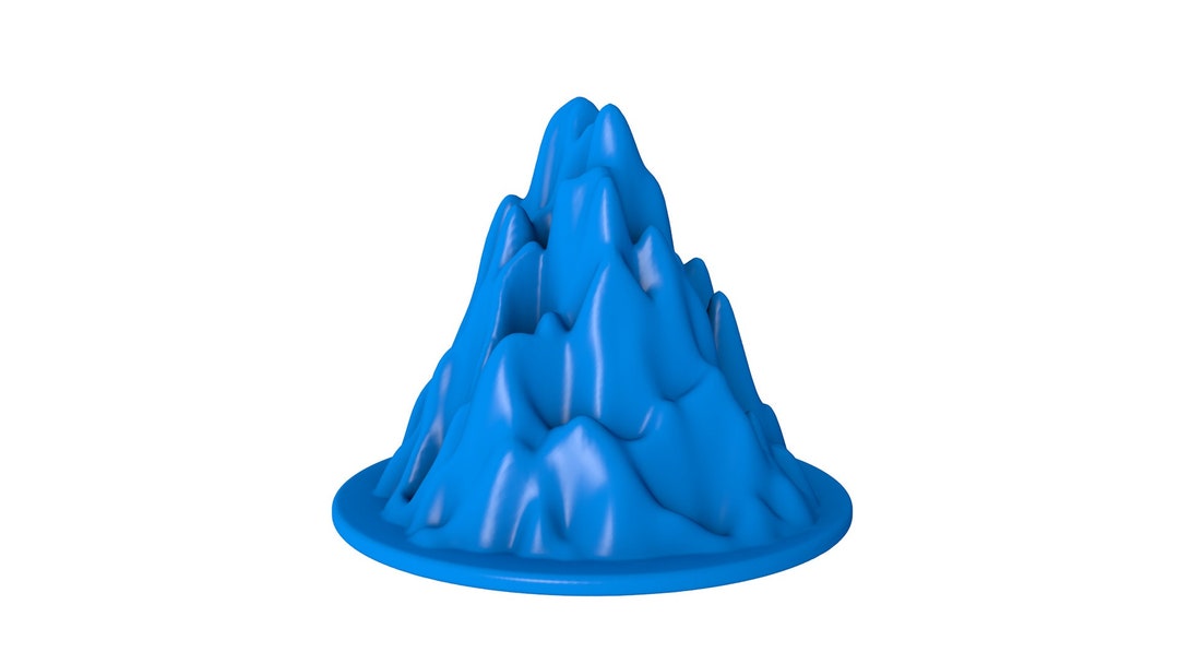 Mountain Stl File / Mountain File for 3d Printers, Mountain Printer - Etsy