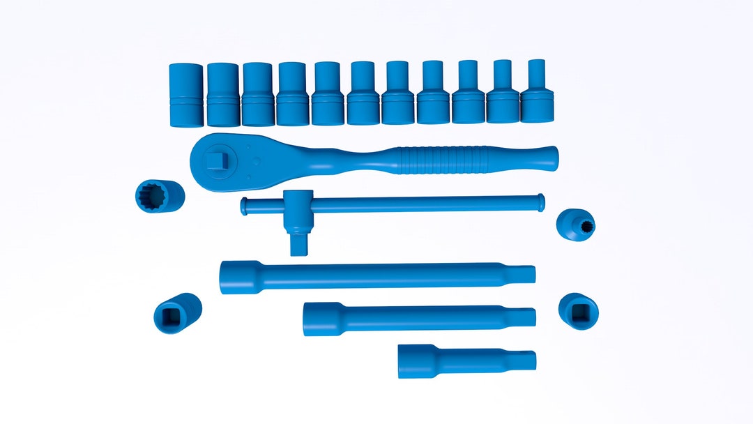 Socket Wrenches Stl File / Printable Stl File,printer ,wrenches Stl ...