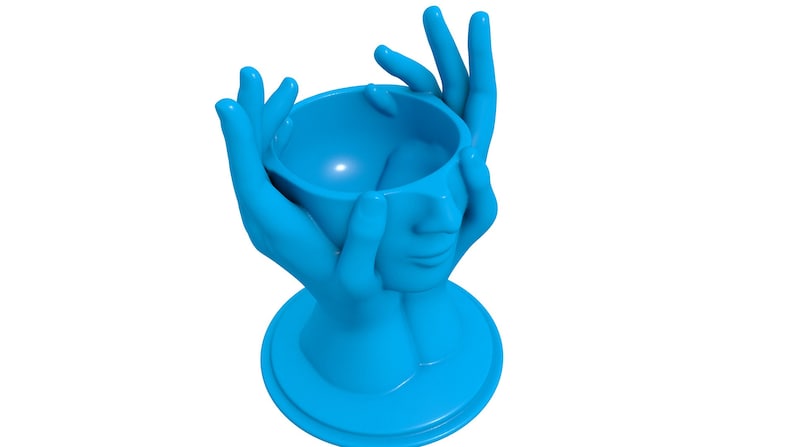 Face Vase Stl File / Printable Stl File for 3d Printers Home - Etsy Face Vase Stl File / Printable Stl File for 3d Printers Home - Etsy