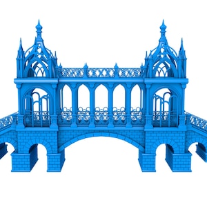 Gothic Bridge Stl File / Printable Stl File for 3d Printers, Plastic ...