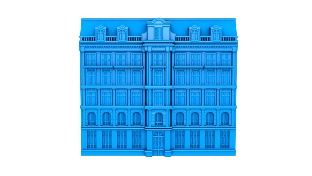 Paris Building Stl File / Printable Stl File Foprinters, Building Stl ...