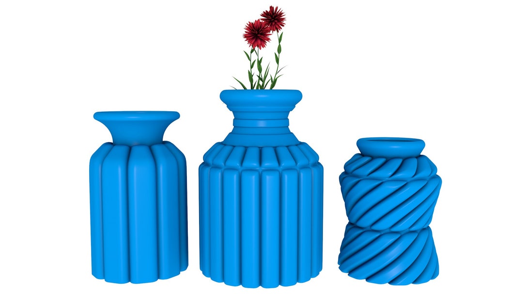 Vase Stl File / Printable Stl File for 3d Printers, Home Decoration Stl ...