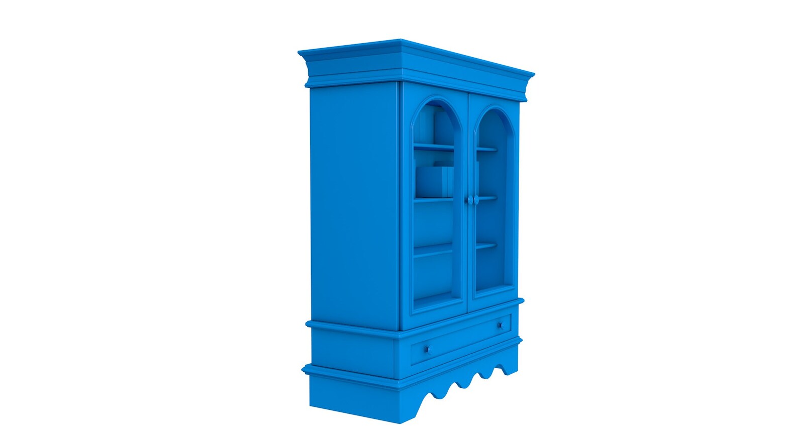 Bookcase Stl File / Printable Stl File Foprinters,book Library Ancient ...