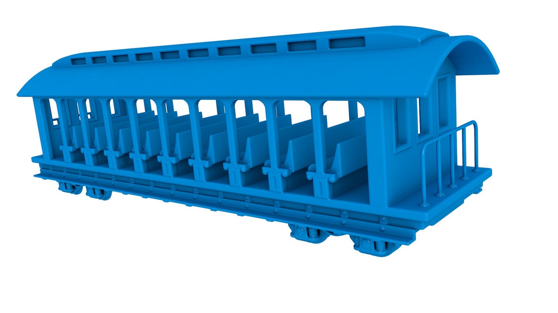 Amusement Park Train Stl File / Printable Stl File for 3d - Etsy