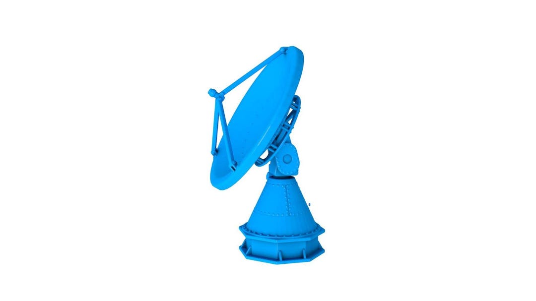 X Band Polarimetric Doppler Mobile Radar Stl File / Printable Stl File ...