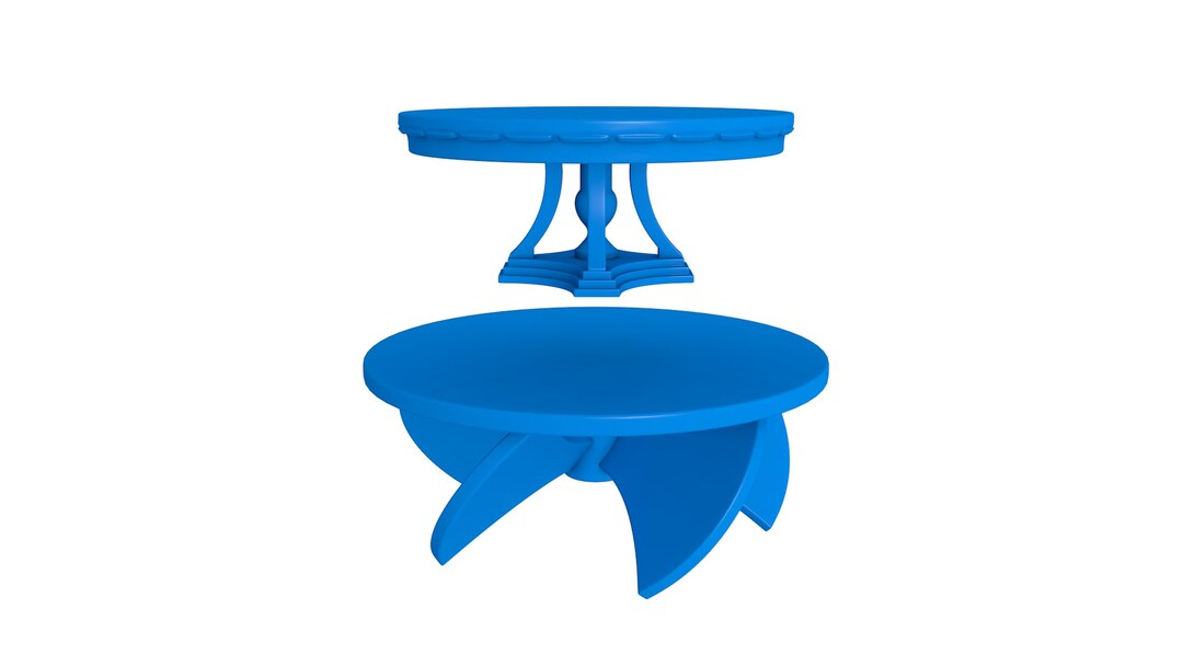 Table Stl File / Printable Table Stl File for 3d Printers, Coffee Table ...