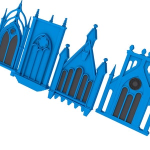 Gothic Window Stl File / Printable Stl File for 3d Printers,elegant ...