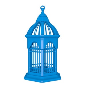 Bird Cage Stl File / Printable Stl File for 3d Printers, Home ...