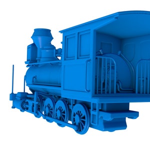 Toy Train Stl File / Printable Stl File Foprinters, Moving Toy Train ...
