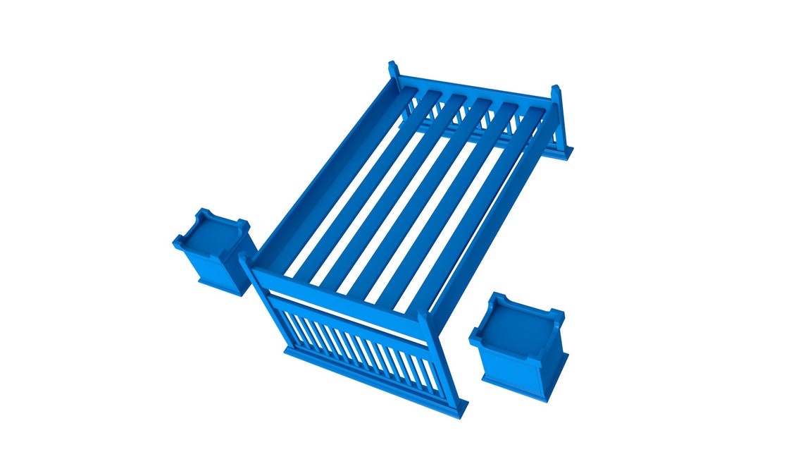 Bedroom Furniture Set Stl File / Printable Stl File for 3d - Etsy