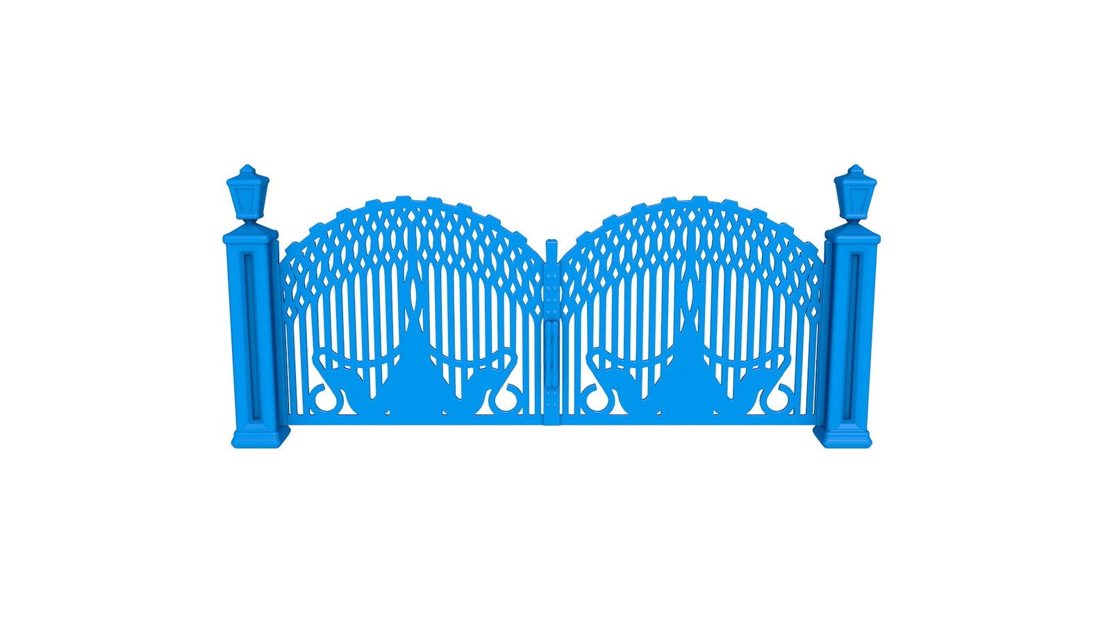 Classic Iron Gate Stl File / Printable Stl File for 3d Printers ...