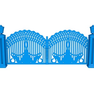 Classic Iron Gate Stl File / Printable Stl File for 3d Printers ...