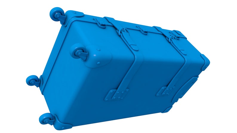 Trolley Suitcase Stl File / Printable Stl File for 3d - Etsy