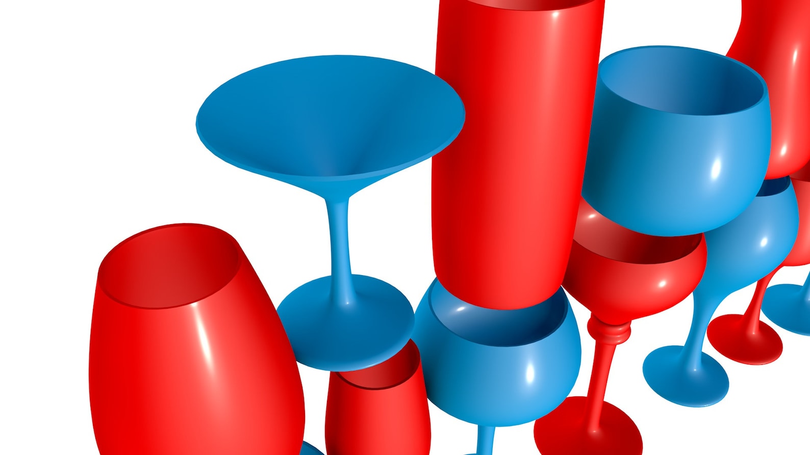 Glass Collection Stl File / Printable Stl File for 3d Printers, Glass ...