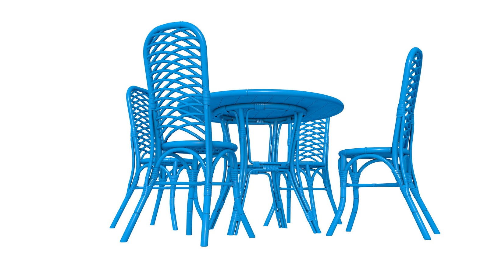 Table With Chairs Set Stl File / Printable Stl File for 3d | Etsy