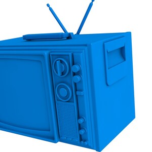 TV Trinitron Stl File / TV Trinitron Printers / Retro Television Stl ...