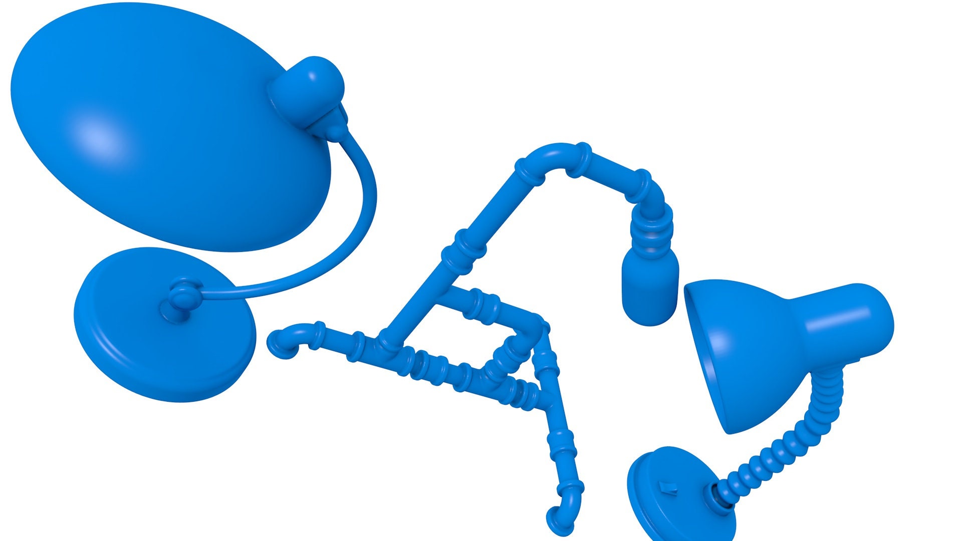 Desk Lamp Stl File / Printable Stl File for 3d Printers, Home ...