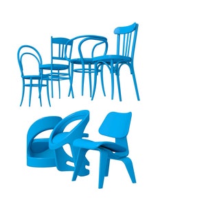 Chair Collection Stl File / Printable Stl File for 3d Printers, Home ...