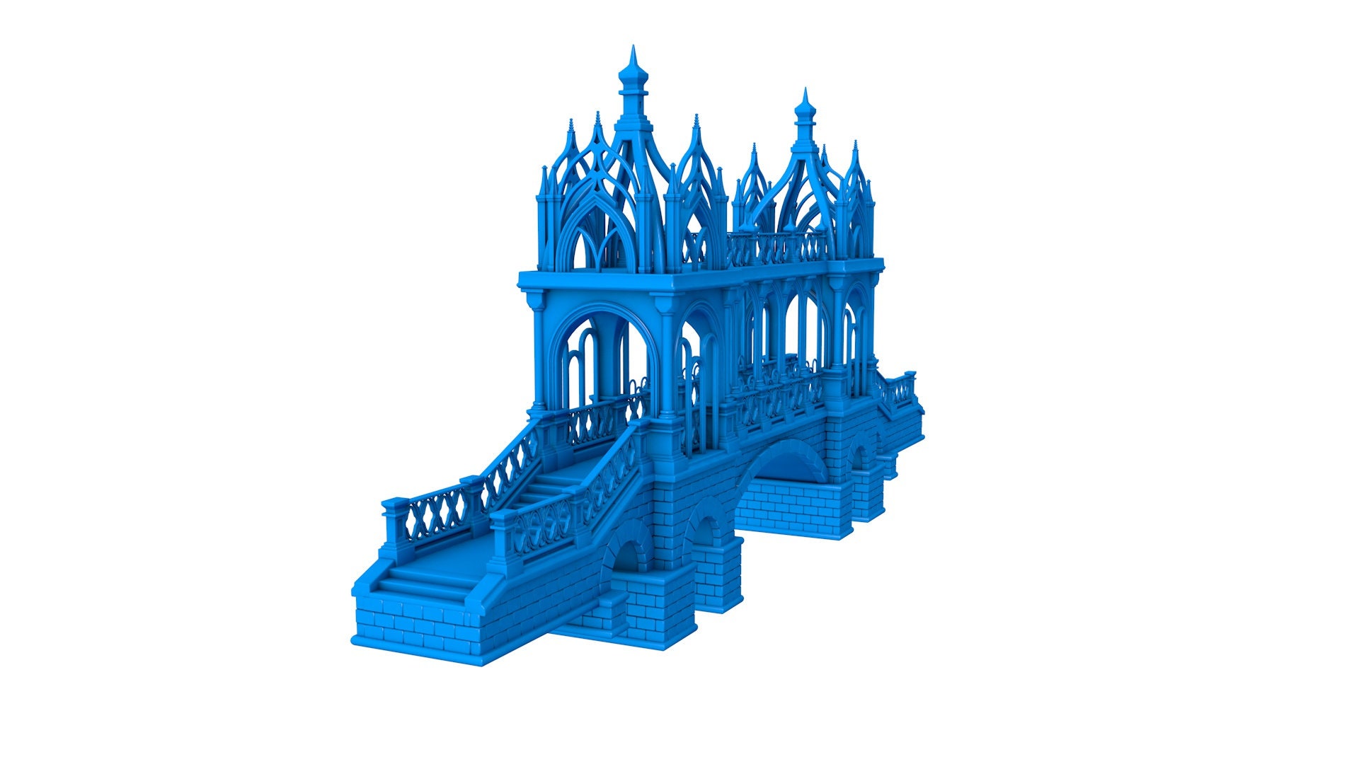Gothic Bridge Stl File / Printable Stl File for 3d Printers - Etsy UK