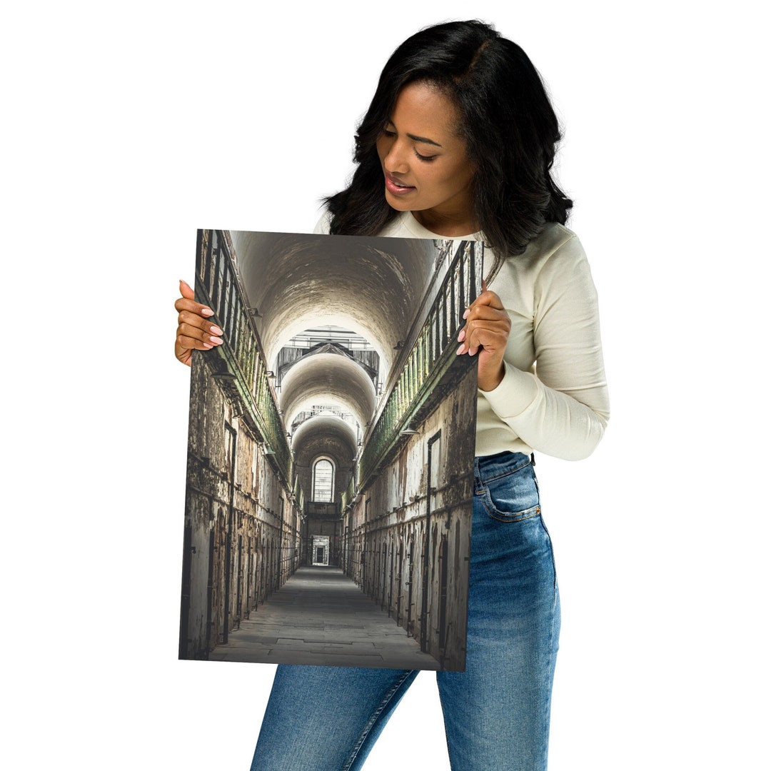 Eastern State Penitentiary Art Print: Haunted Prison Poster - Etsy