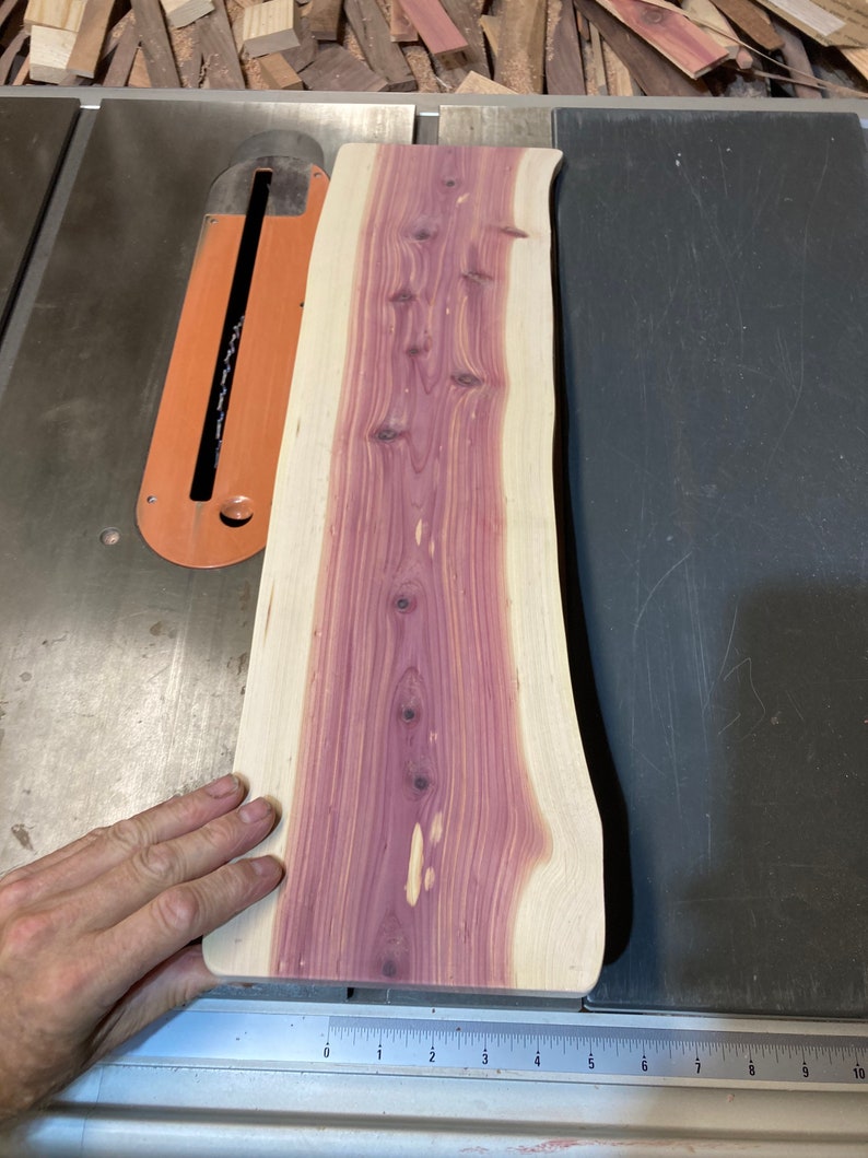 Four Live Edge Eastern Red Cedar Slabs Surface Planed 1 X - Etsy