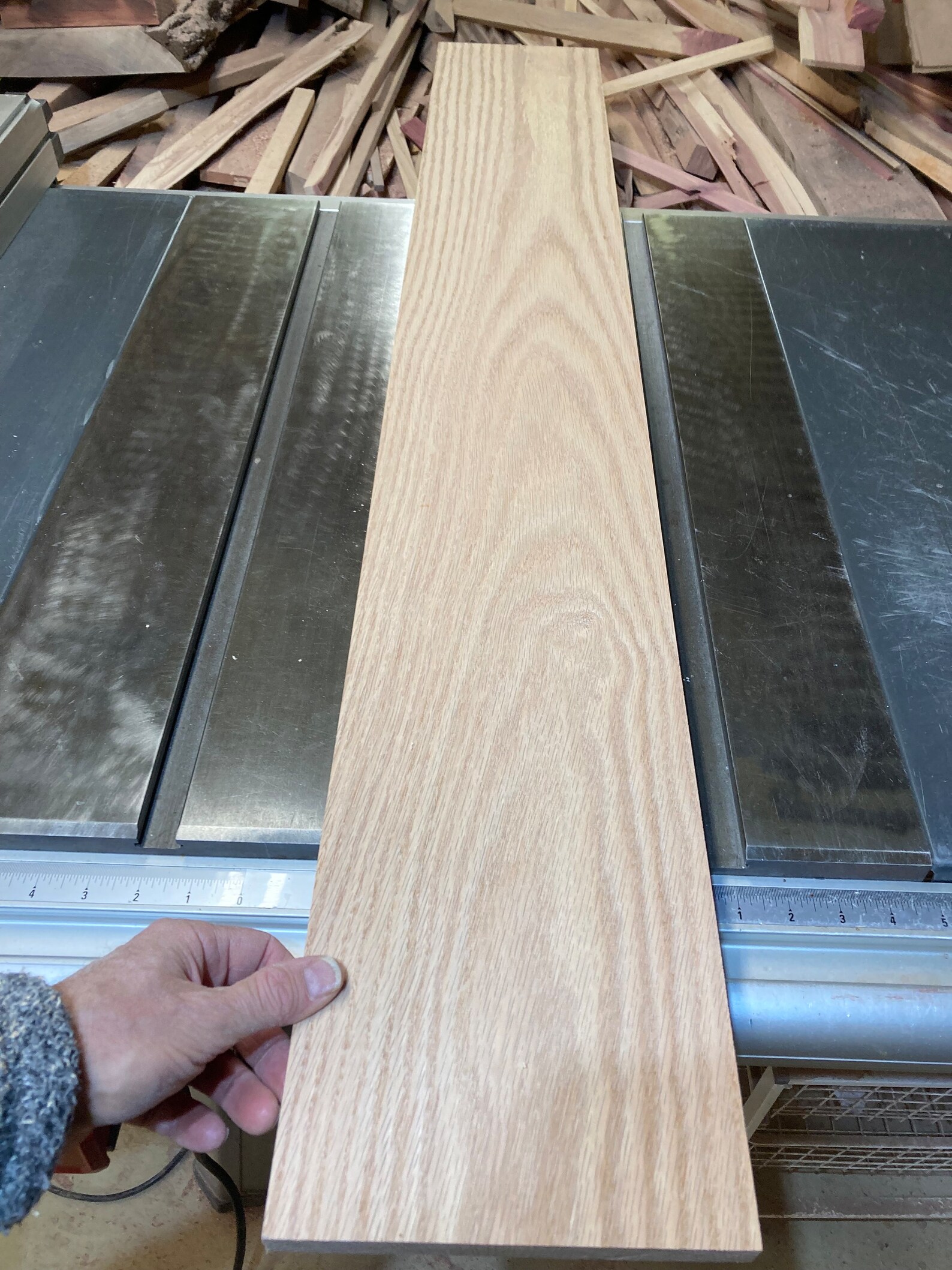 One Red Oak Board, 3/4 X 7 X 48, Surface Planed, Rounded Edges. - Etsy
