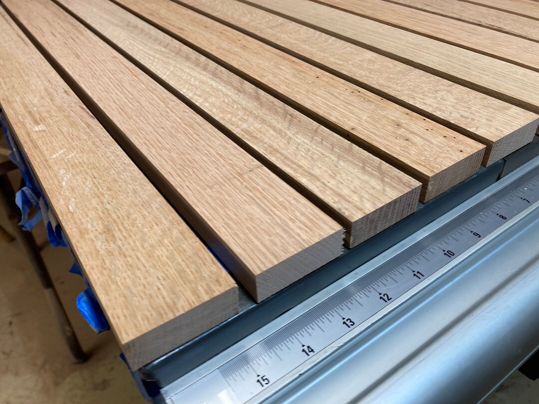 Red Oak Slats, 30 Pcs at 3/4 X 2 X 24, Surface Planed. - Etsy