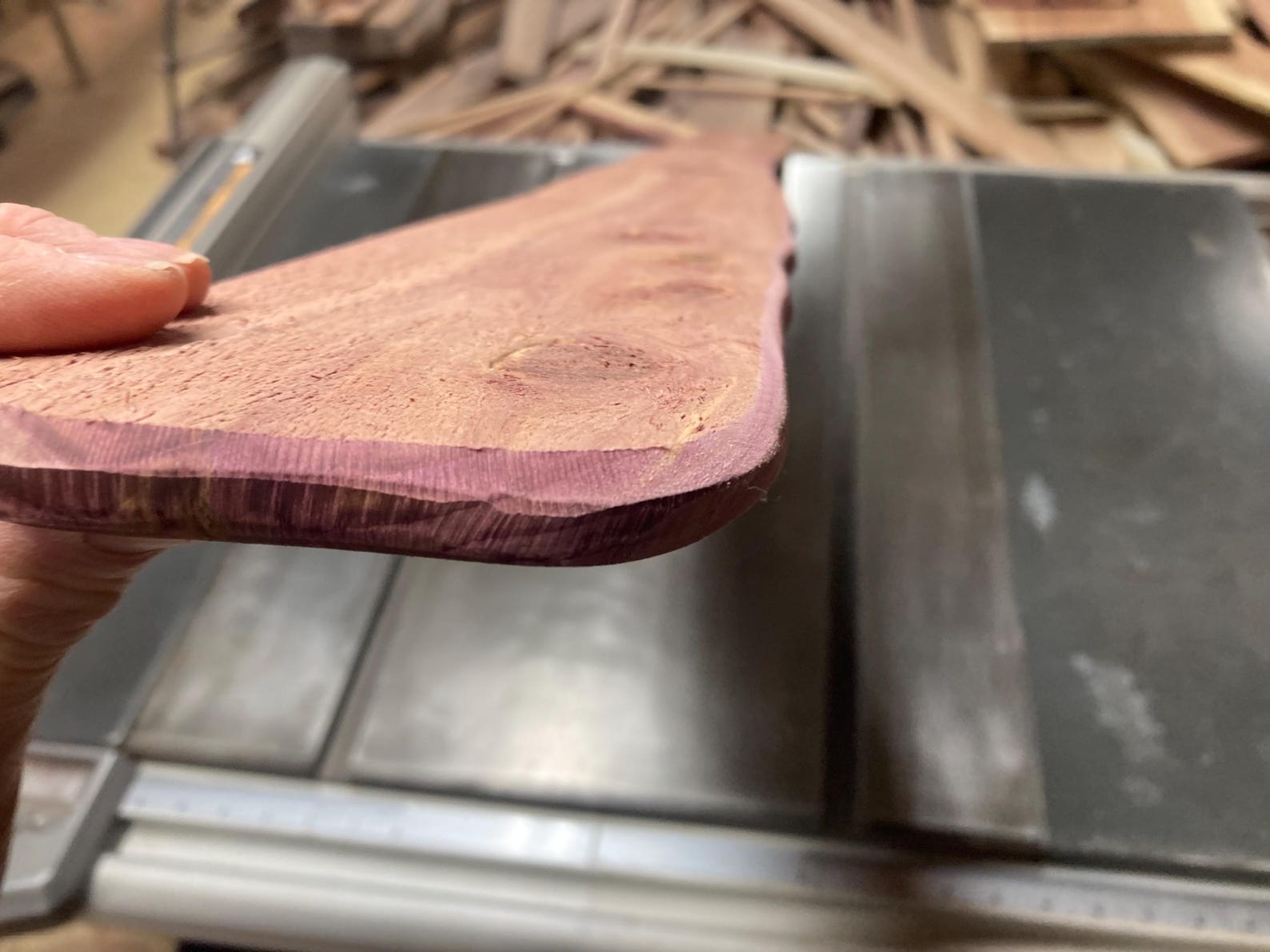 Rough Cut Eastern Red Cedar, 1 Live Edge Plant Climbing Wall at Approx ...