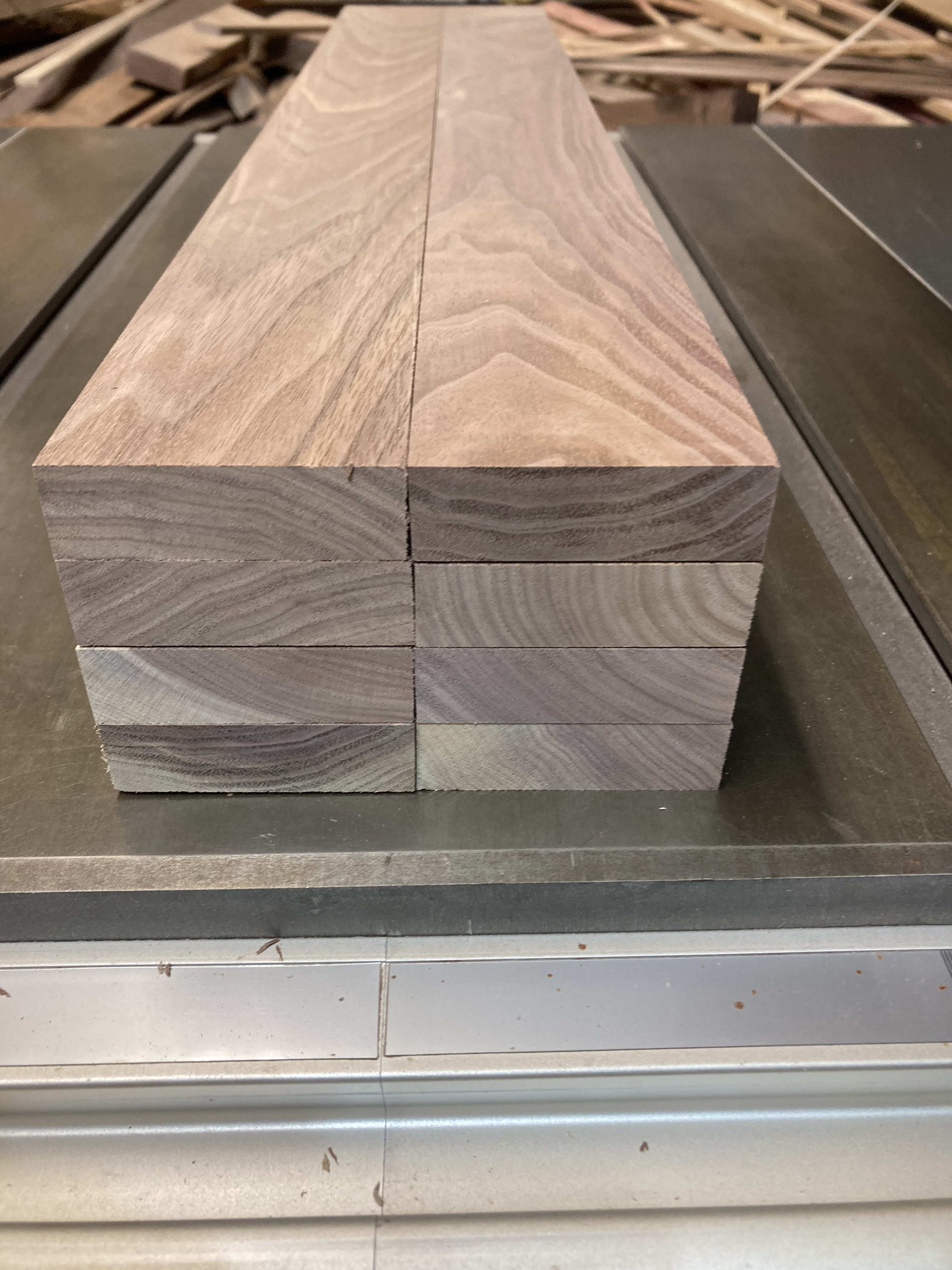 Black Walnut Slats 8 Pcs 3/4 X 2-1/2 X 25 S4S. | Etsy