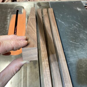 Thin Slats, Black Walnut, 3/4” X 3/4” X 24”, 4 Pieces Total, Surface ...