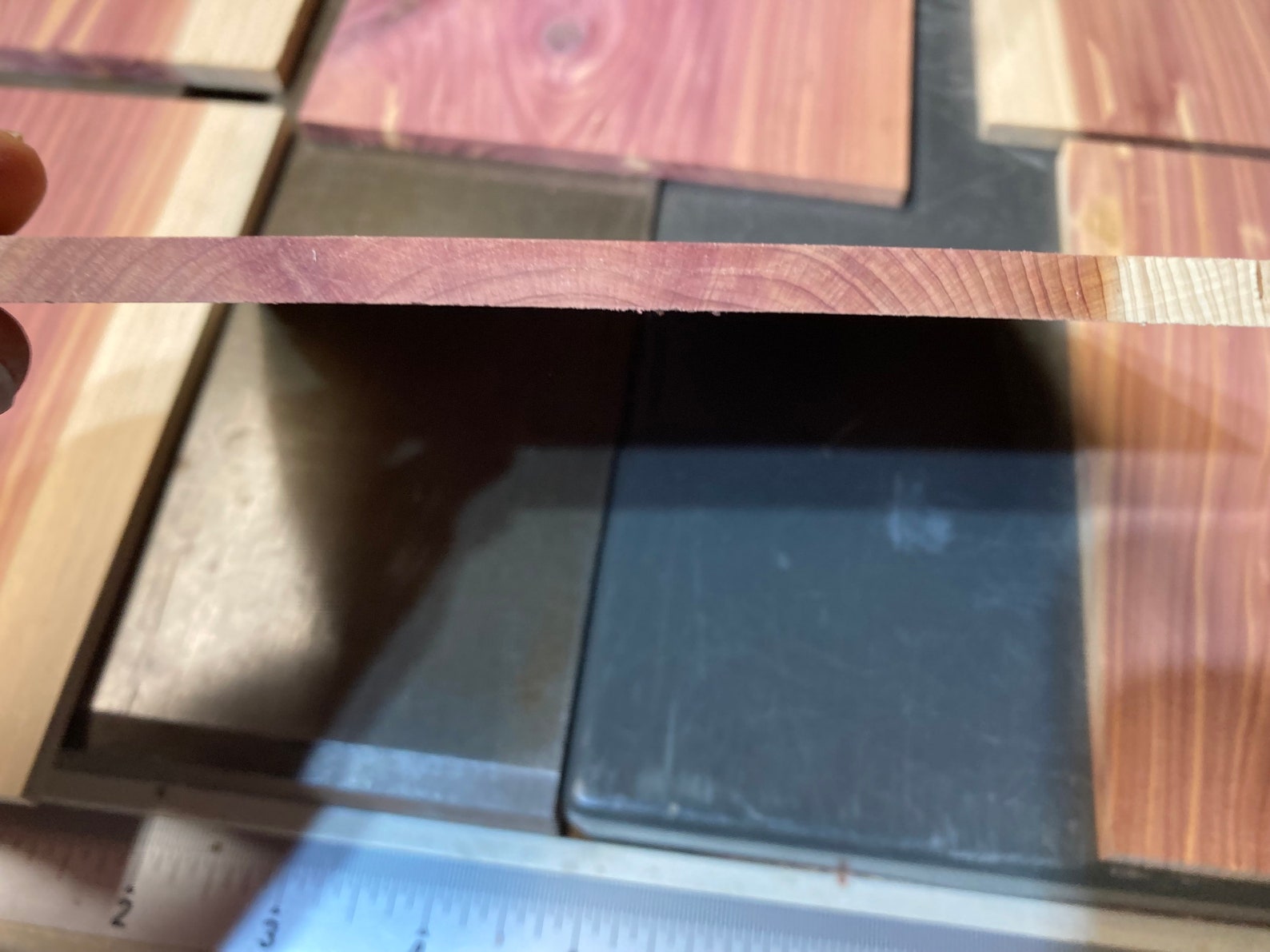 Eastern Red Cedar Craft Boards, Odd Lot Sizes, Some Defects. 1/4” Thick ...