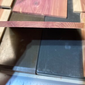 Eastern Red Cedar Craft Boards, Odd Lot Sizes, Some Defects. 1/4” Thick ...