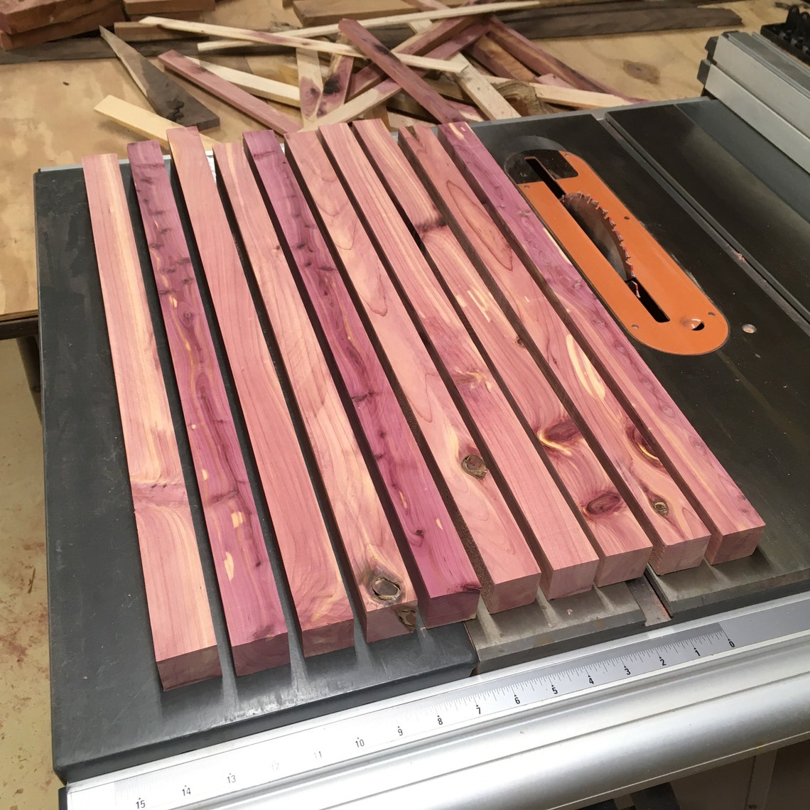 Eastern Red Cedar Turning Blanks 1-1/4 X 1-1/4 X 23.5 - Etsy