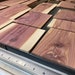 Eastern Red Cedar Craft Boards, Odd Lot Sizes, Some Defects. 1/4” Thick ...
